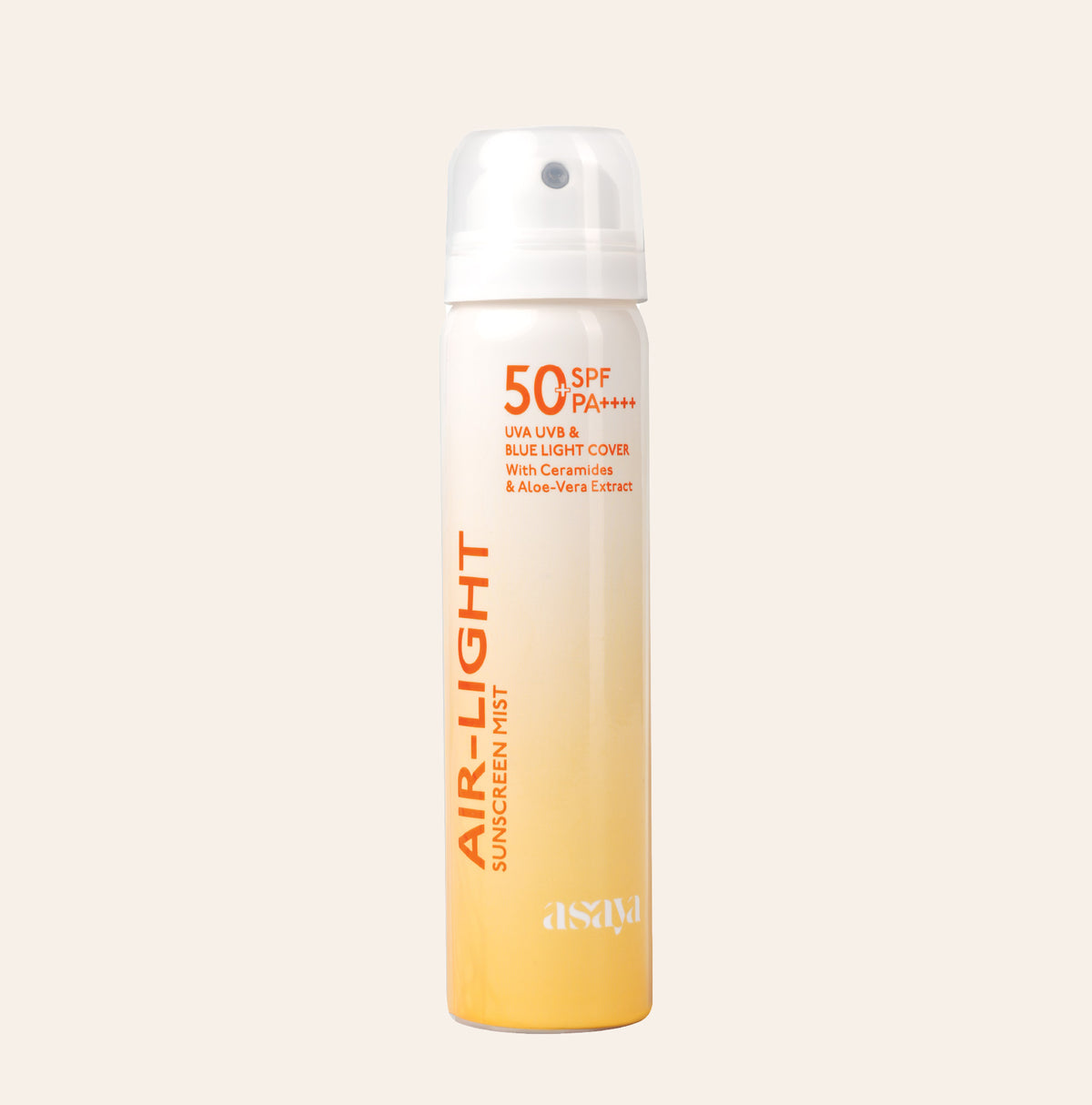 Air-Light Sunscreen Mist - Sunscreen Spray for Face – World of Asaya
