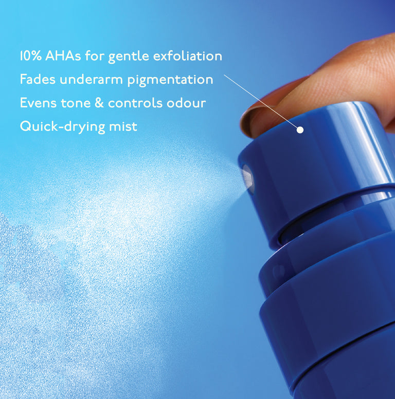 Dark Underarm Spray with Glycolic Acid | Lightening Spray – World of Asaya